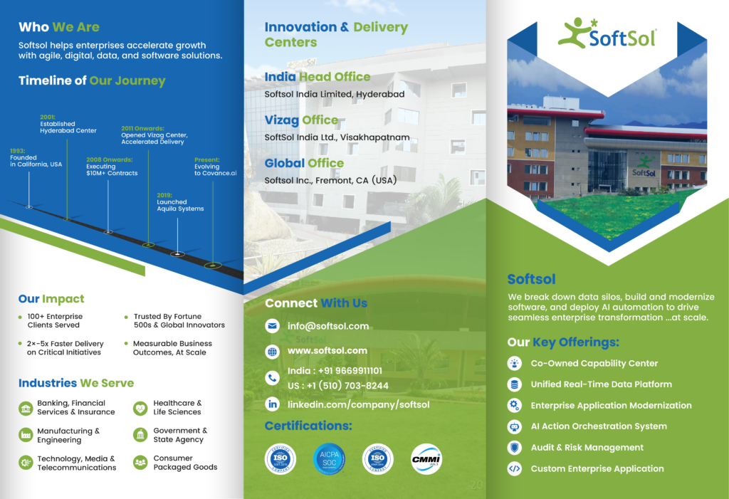 Our Brochures – SoftSol
